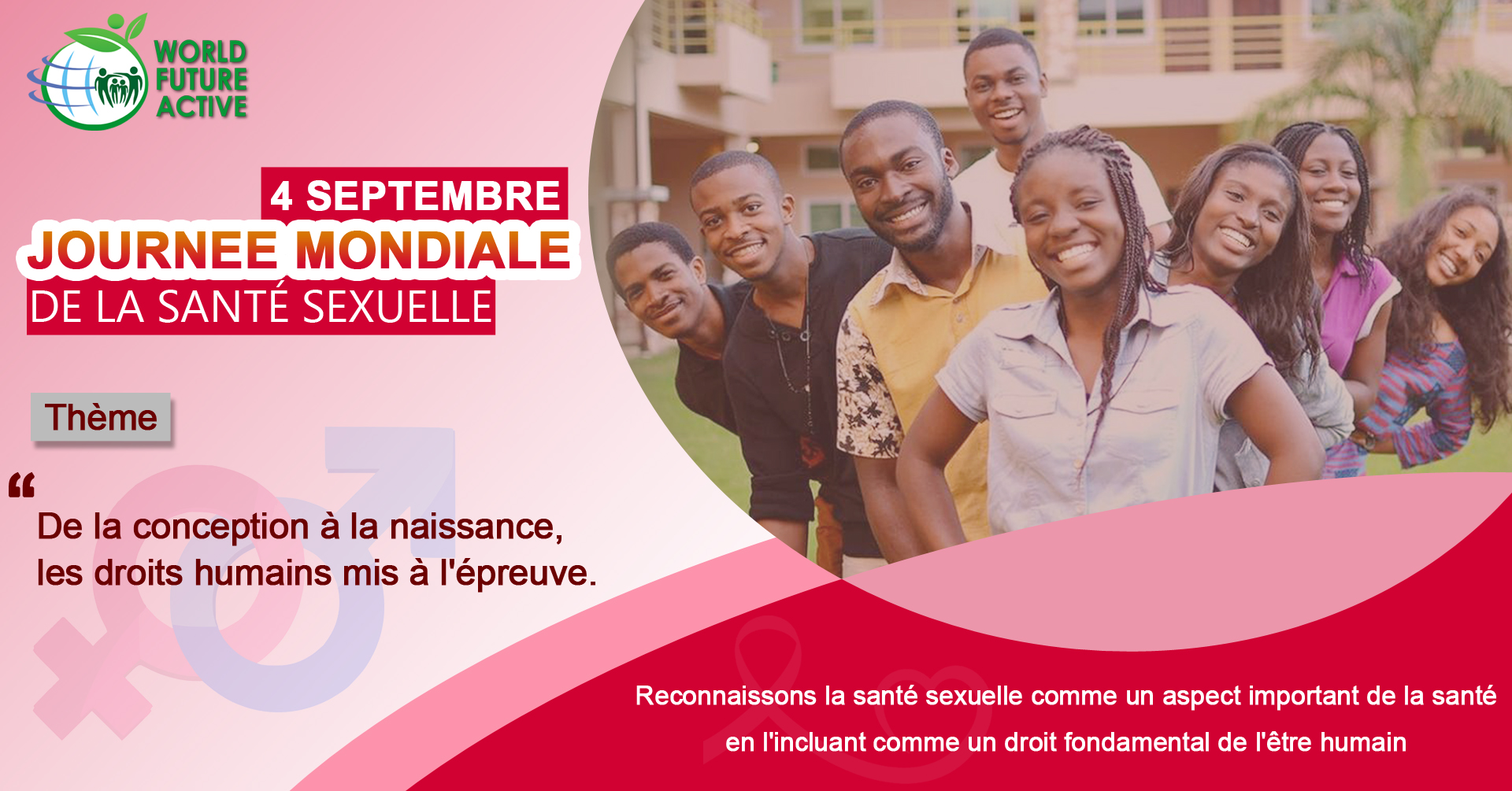 LA JOURNEE MONDIALE DE LA SANTE SEXUELLE : World Future Active